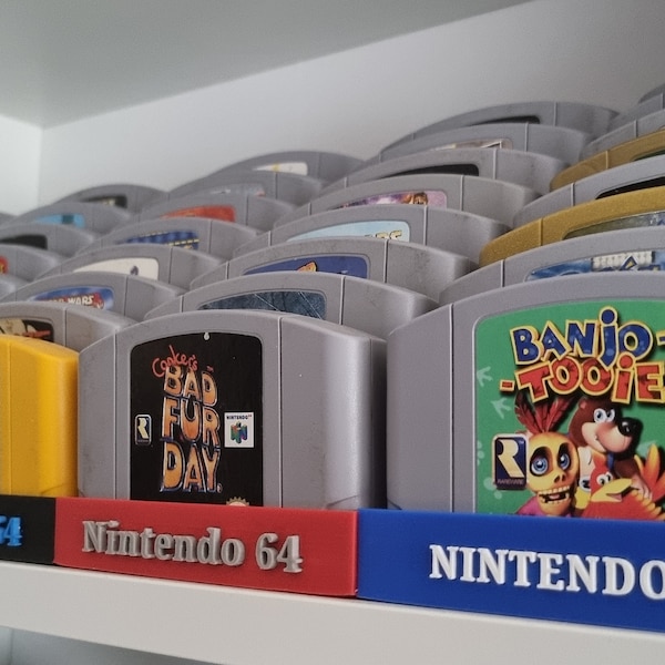 Nintendo 64 N64 Game Display Stand - Etsy