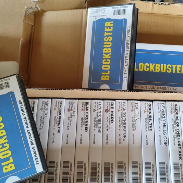 Custom Blockbuster Vhs Cases - Etsy Canada