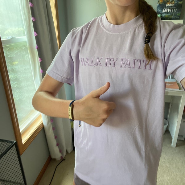 Embroidered Christian Shirt, God is Good, Jesus is King, Yahweh ...