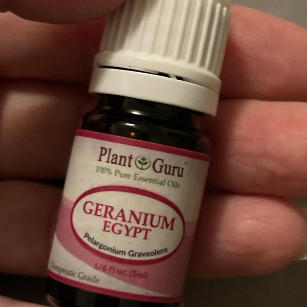 Geranium Essential Oil "egypt" 100% Pure Natural Therapeutic Grade ...