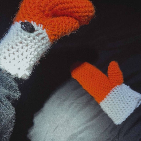 Goose Mittens - Custom Size - Crochet Pattern Instant Download - Etsy