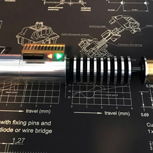 Neopixel Blade Plug Turbine Blade / Wheel Style Customizable Height for ...