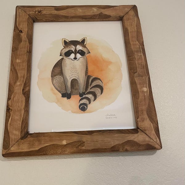 3-pack, 5x7 (1x2 Pine) Stained Wood Frames. Great Country Appeal ...