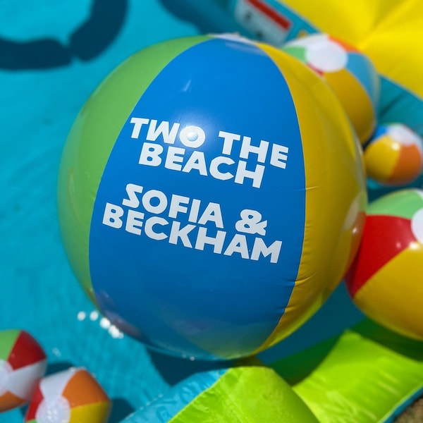 Custom Beach Balls, Personalized Birthday, Sports Teams & Vacation ...