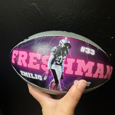 TEMPLATE Customizable Football Panel Template - Etsy