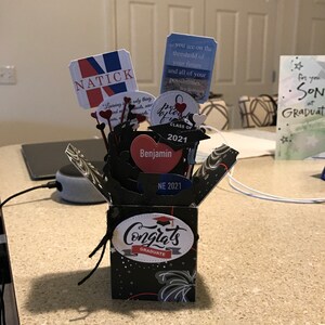 Custom Explosion Box Card Personalized Handmade Custom - Etsy