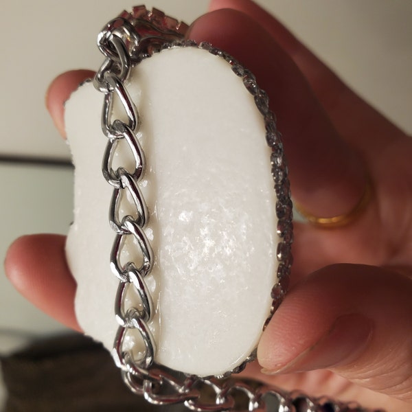 Chain Bra Silver, Festival Rave Chain Bra, Vegas Pool Wear, Edc ...