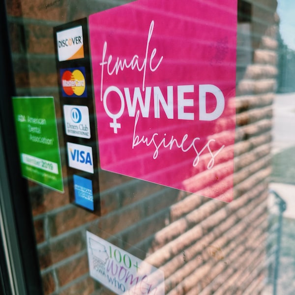 Custom Window Static Cling Decals | Static Cling Signs | Storefront ...