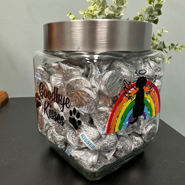 Goodbye Kisses Jar - Etsy
