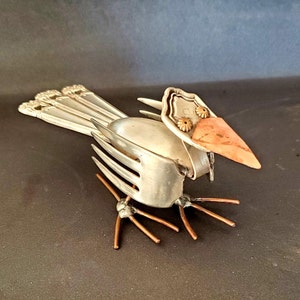 Spoon Cat Silverware Sculpture - Etsy