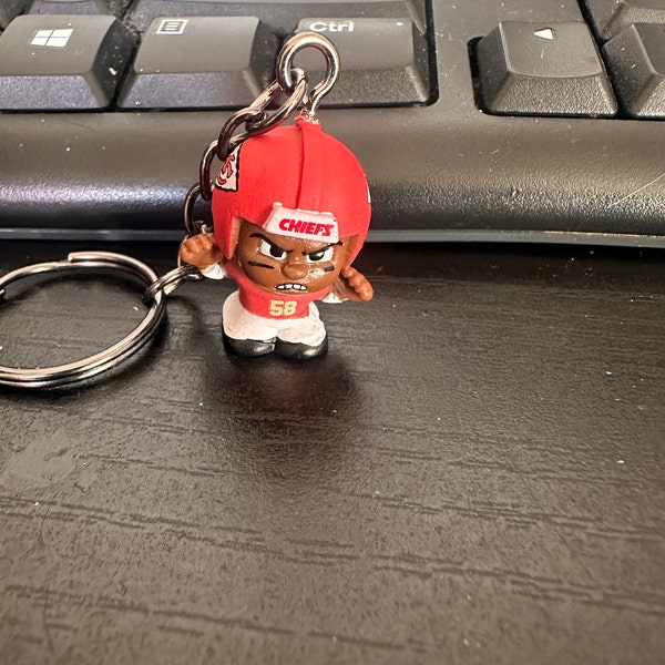 Handmade NFL Teenymate New Orleans Saints Player Keychain Charm ...