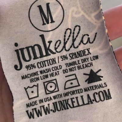 300 Tagless Clothing Labels, Made in USA - Etsy