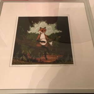 Elizabeth Foster Artist Print the Hare & the Fiddle - Etsy