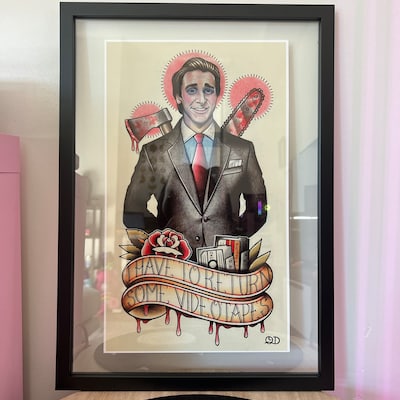 Patrick Bateman 2 Art Print - Etsy