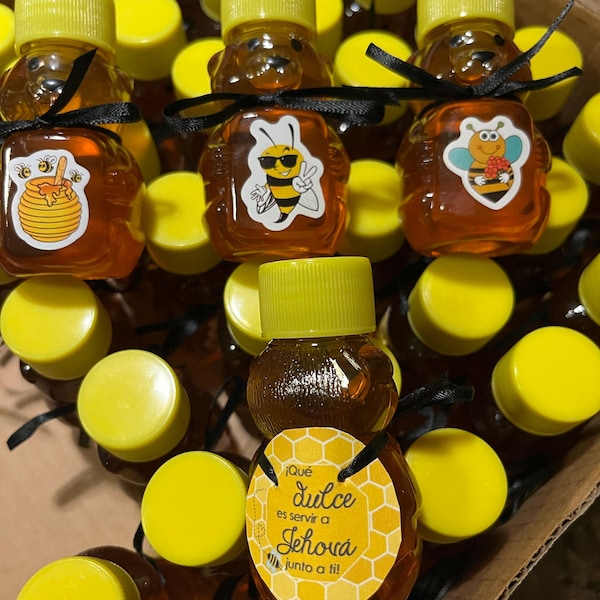 PRINTABLE Spanish Español 2 Inch Honey Bee Labels JW Pioneer School ...