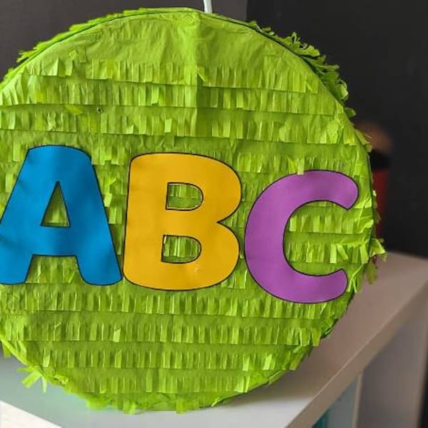 16" Round Solid Color Piñata, DIY Theme Party - Etsy