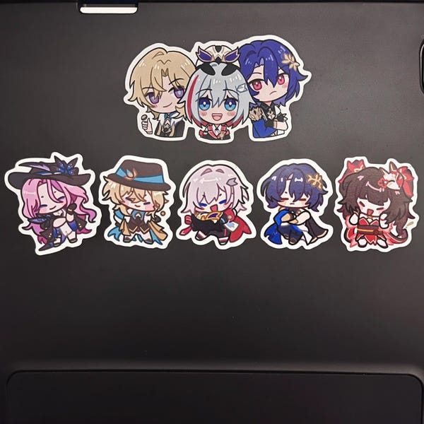 Honkai Star Rail HSR Dr.ratio Aventurine Topaz Chibi Vinyl Stickers - Etsy