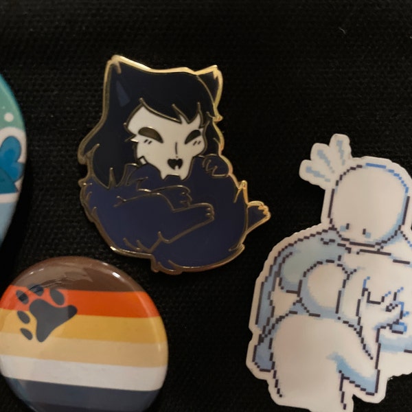 Mal0 SCP - 1471 Hard Enamel Gold Pin - Etsy