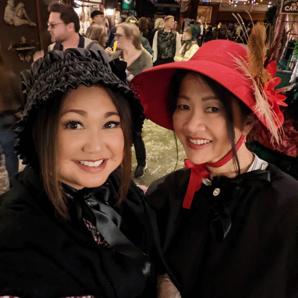 Mourning Bonnet - Drawn Bonnet - Capote Bonnet - Drawn Poke Bonnet ...