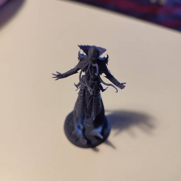 Mindflayers - Illithids - Mind Flayer - 28mm | 3d Printed Mini RPG ...