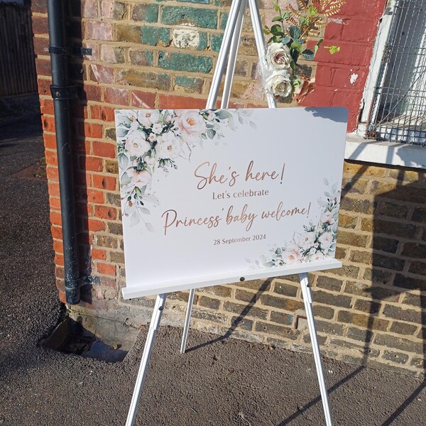 Blush Pink Wedding Sign, Wedding Welcome Sign, Wedding Sign, Blush Pink ...