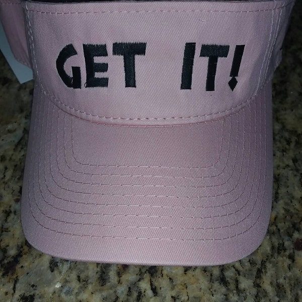 Custom Text Visors Monogrammed Visors Custom Embroidery Personalized ...