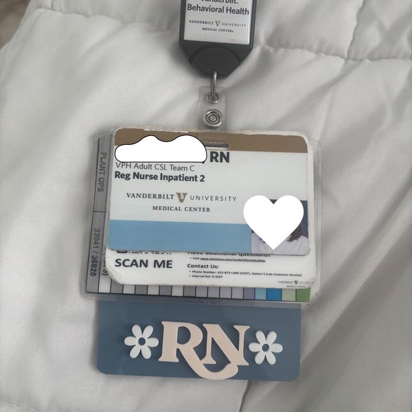 Badge Buddy for Nurses, Radiology, MA, PCT, CNA, Student Nurse, Badge ...