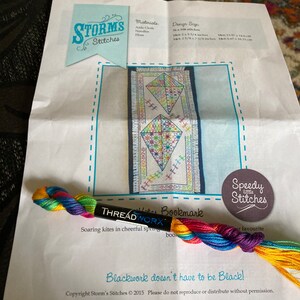 Blackwork Mosaic Needle Book & Scissor Fob. PDF Pattern Download Today ...