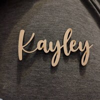 Laser Cut Wedding Place Names, Personalized Table Decor, Custom MDF ...