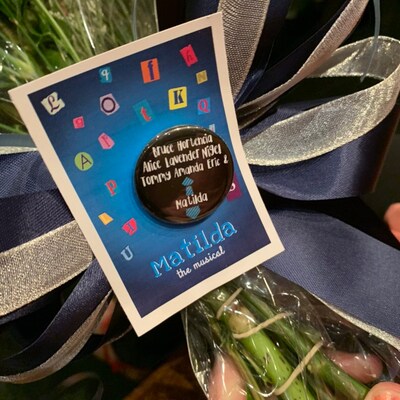 Matilda the Musical Inspired Pinback, Button, Badge, Magnet, Musical ...