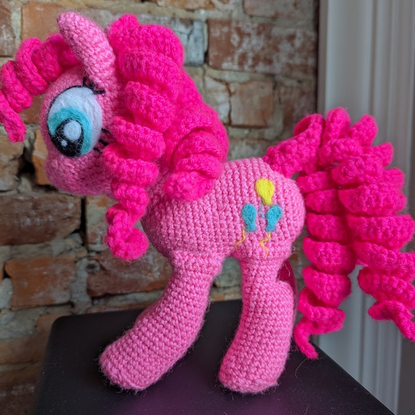 Pinkie Pie - My Little Pony Crochet Pattern: Instant Digital Download ...