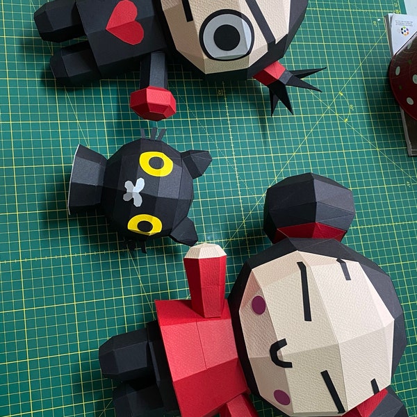 Sandworm Beetle Juice Pdf Templates, Lowpoly Papercraft, Fanart ...