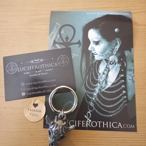 Lilith Double Neckpiece (2 in 1 Limited Edition!) Occult Lilith Gothic ...