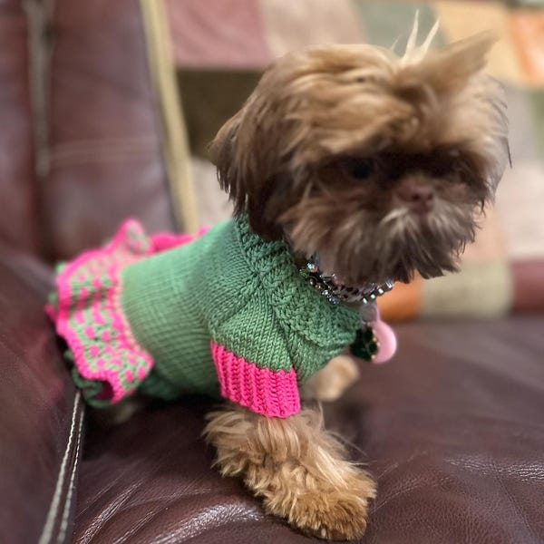 White Fur Coat for a Dog Sweater for Dogs Clothes for Small Dogs on ...