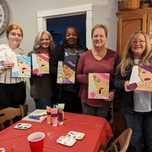 Delta Pre Drawn Canvas - Etsy