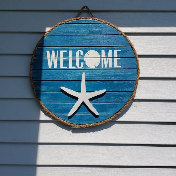 Rustic Coastal Sign - Etsy