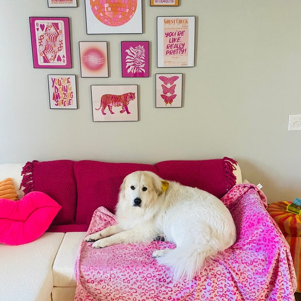 Sage Green Wall Art Set, Howdy Print, Disco Ball, Sage Green Room Decor ...