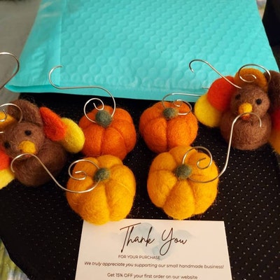 Spring Bird Chick Felt Shapes Set of 5 2.25 NEST NOT INCLUDED Pastel ...