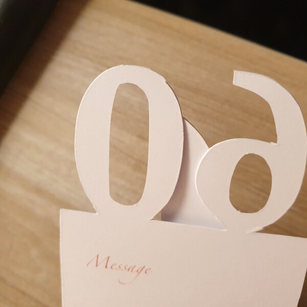 Personalised 80th 3D Paper Cut Card for a Mum/ Grandma/aunt/sister ...