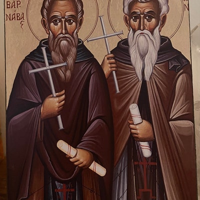 Saint Nikodimos Orthodox Icon Saint Nicodemus the Hagiorite - Etsy