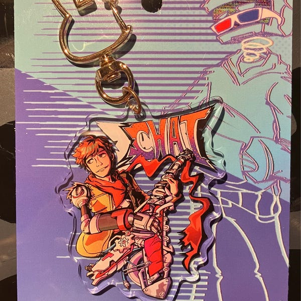Chai From Hi-fi Rush Acrylic Keychain - Etsy