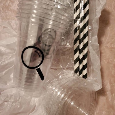 Detective Party Cups, Detective Birthday Party Cups, Murder Mystery ...