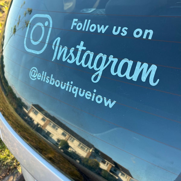 FOLLOW US INSTAGRAM | Social Media Tag Name | Business Shop Owner ...