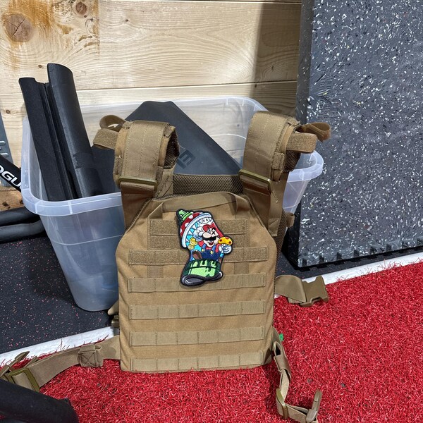 Toxic Can Murdered Out Mini Velcro RE Patch - Etsy