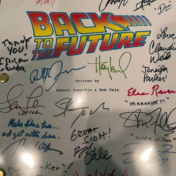 Predator Movie Script Cast Signed Autographed Reprints Full Script ...