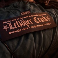Leftover Crack Patch DIY Anarcho Crust Punk Citizen Fish Star Hipsters ...