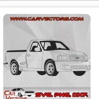 Ford Ranger 2024 SVG, Png, Ford Ranger Vector Art Illustration Drawing ...