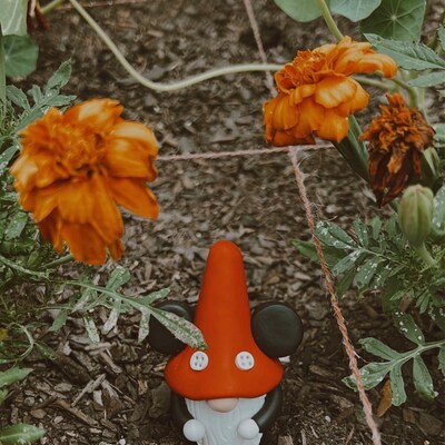 Gnome/super Mario Inspired Gnome/miniature Gnome/ Garden - Etsy