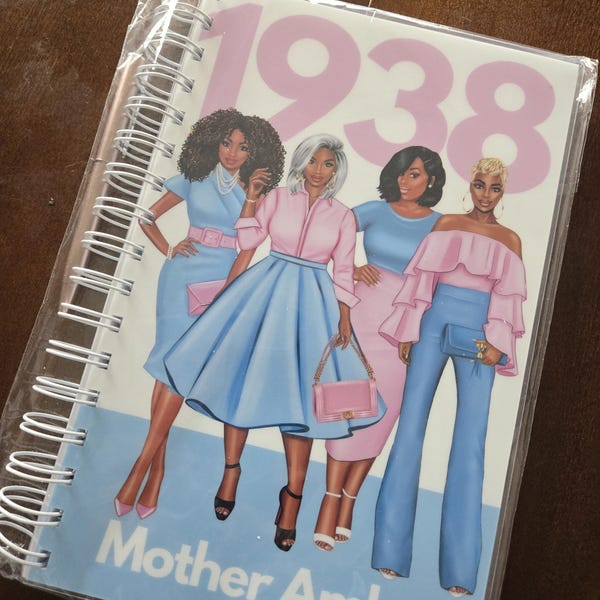 1908 Sisterhood in Pink & Green | the Original Planner Notebook ...