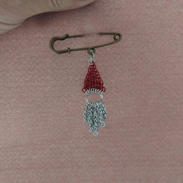 BULK Silver, Gold or Bronze Single Loop Pin, 1 Loop Pin, Safety Pin ...